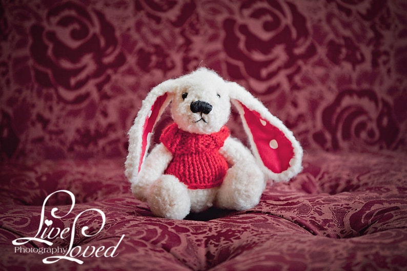 Download PDF Crochet Pattern 09 Snow Bunny - Etsy