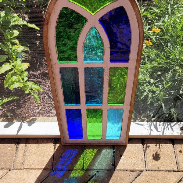 Stained Glass Church Window - Etsy