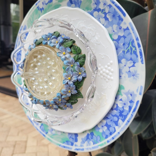 Plate Garden Art - Etsy