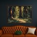 Moonlight Trail Hiking Forester Wall Decor Gifted Moon Decor Wall ...