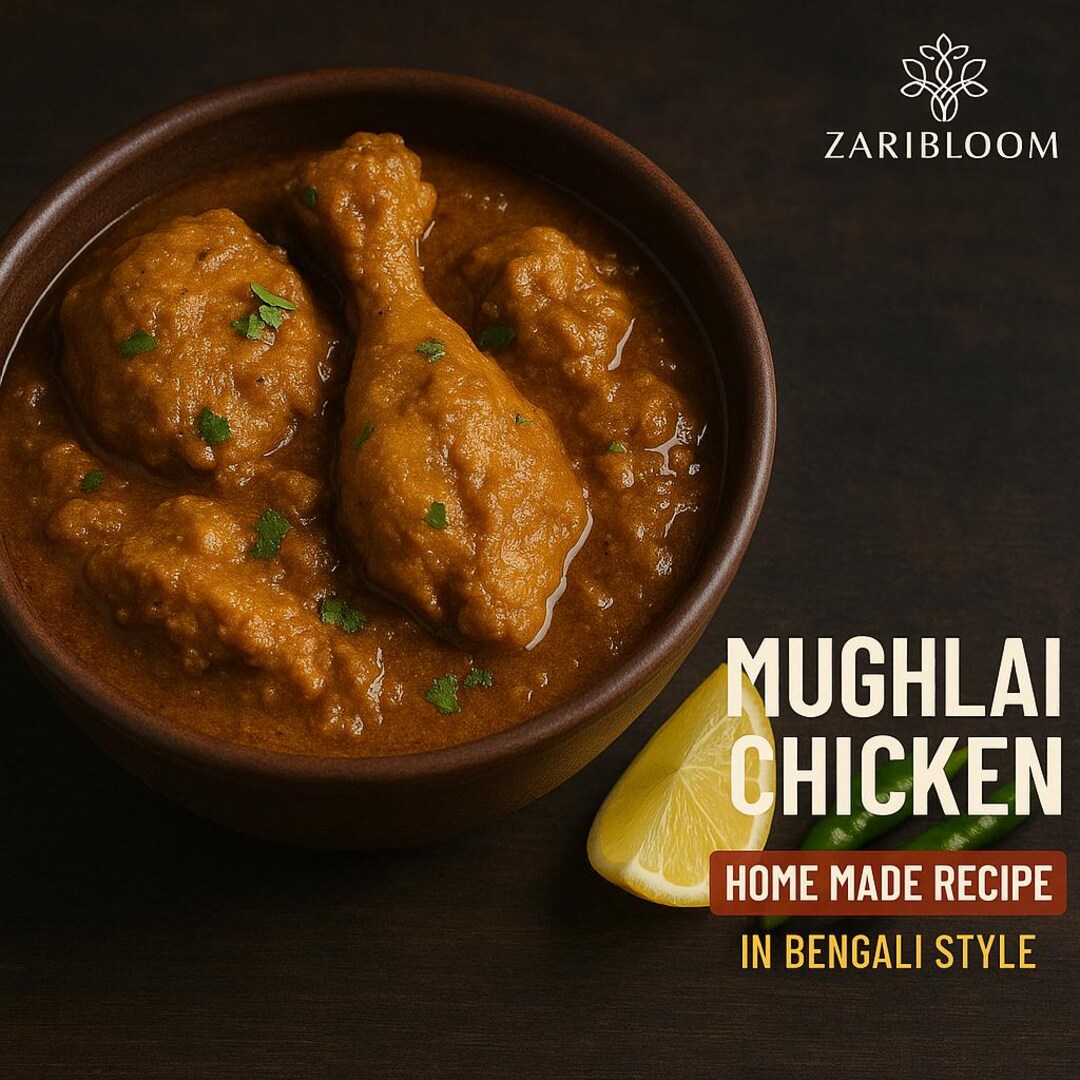 Mughal Chicken - Home Made Receipt - Indian Non Veg Dish - Detailed ...