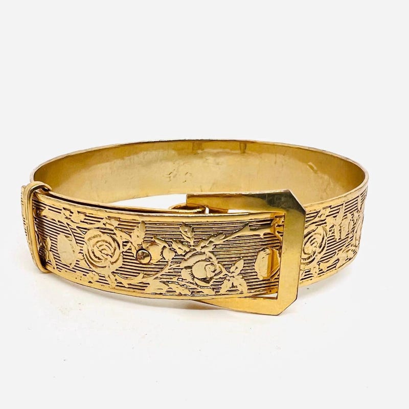 Embossed Bracelet - Etsy