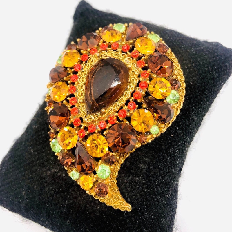 Signed Art Brooch - Etsy