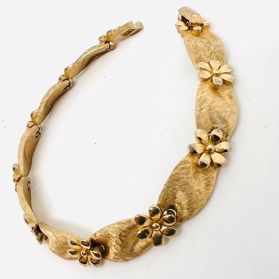 TRIFARI Brushed Gold Tone Birthday Ribbon Bracelet Si… - Gem