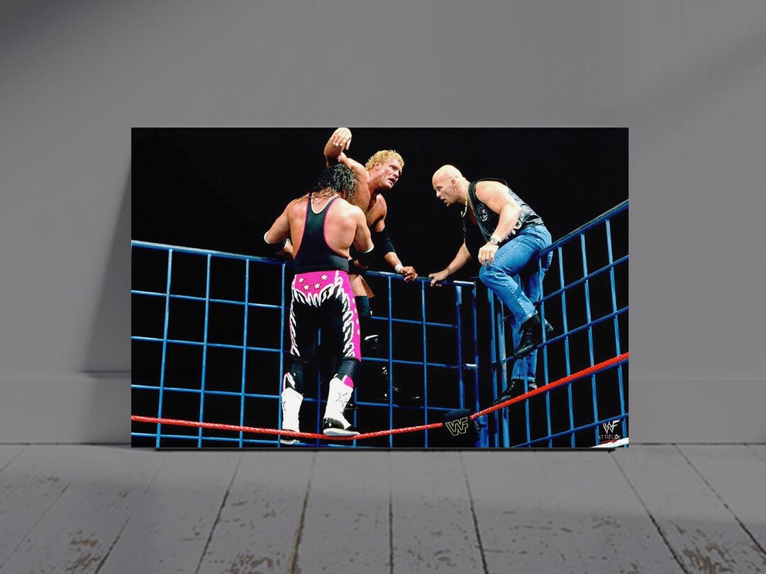 WWE Attitude Era Sid Vicious Digital Poster Print | Vintage Wrestling ...