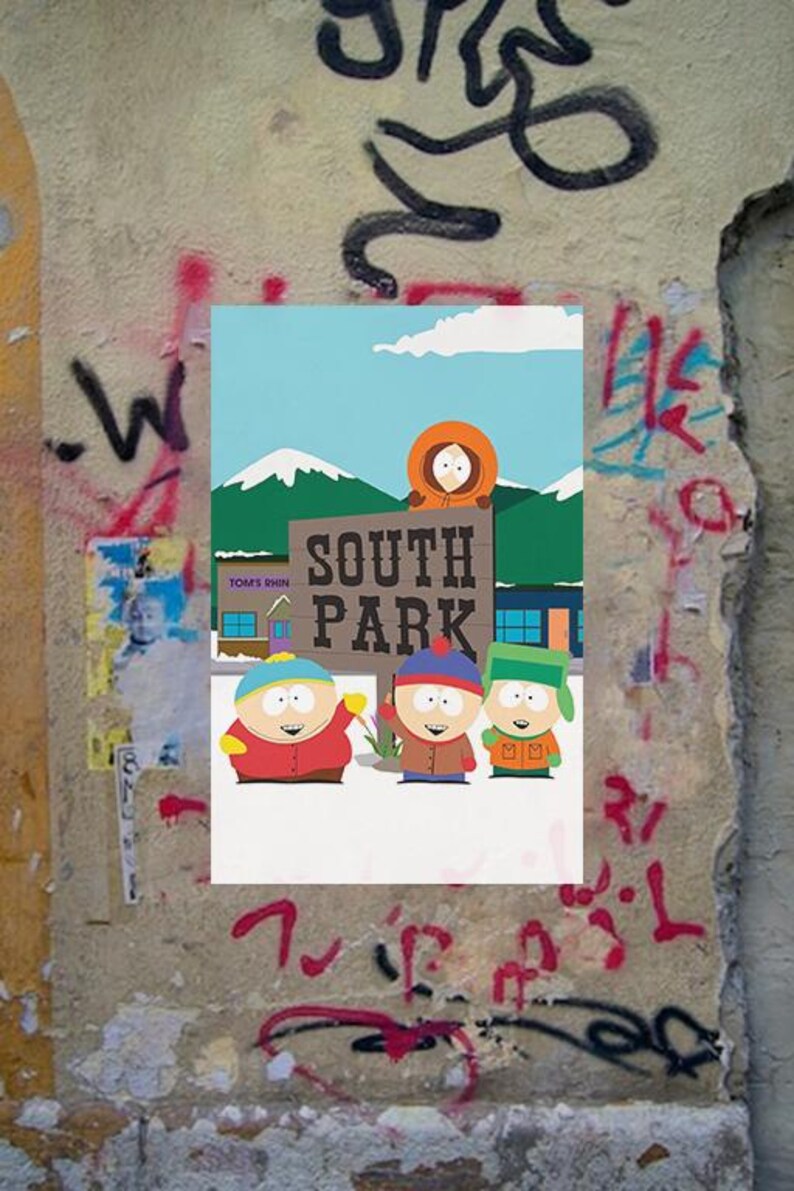 South Park Poster - Featuring Trey Parker | Matt Stone - TV Show Design ...