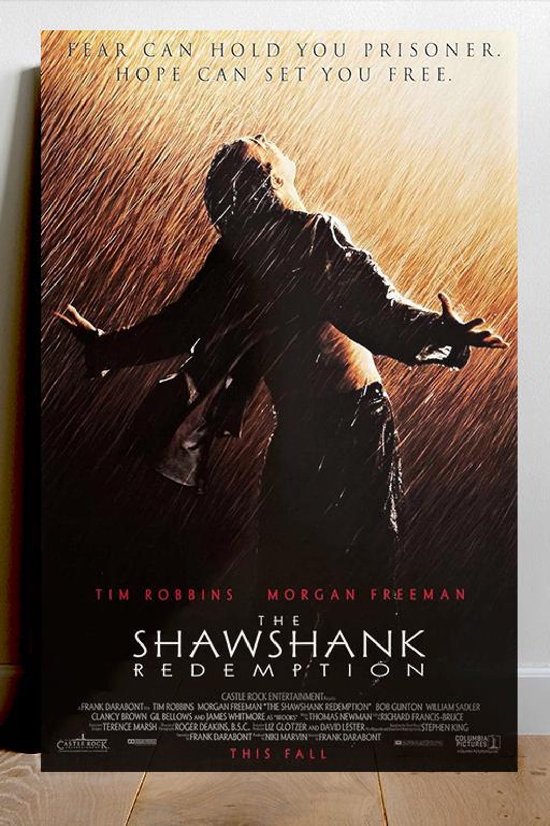 The Shawshank Redemption Tim Robbins Gloss Poster | Classic Film Wall ...