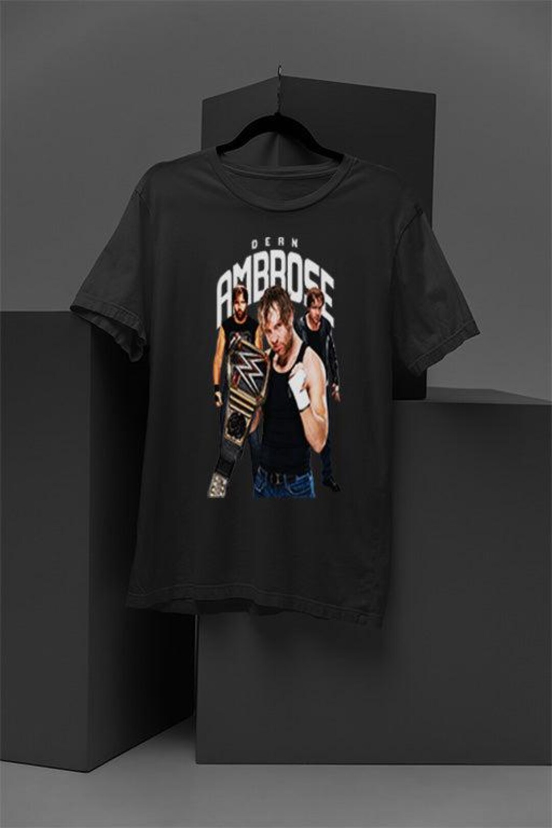 DEAN AMBROSE WWE Shirt | Lunatic Fringe | the Shield | Unhinged - Etsy