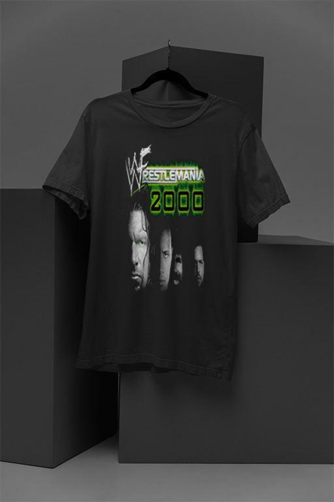Wrestlemania 2000 | WWE Attitude Era Logo T-shirt | Vintage Wrestling ...