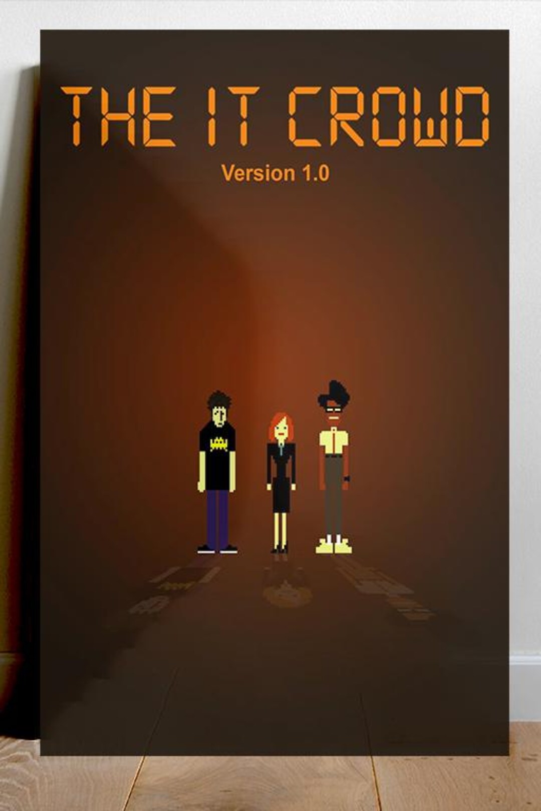 The IT Crowd Richard Ayoade Gloss Poster | TV Show Geek Chic Wall Art ...