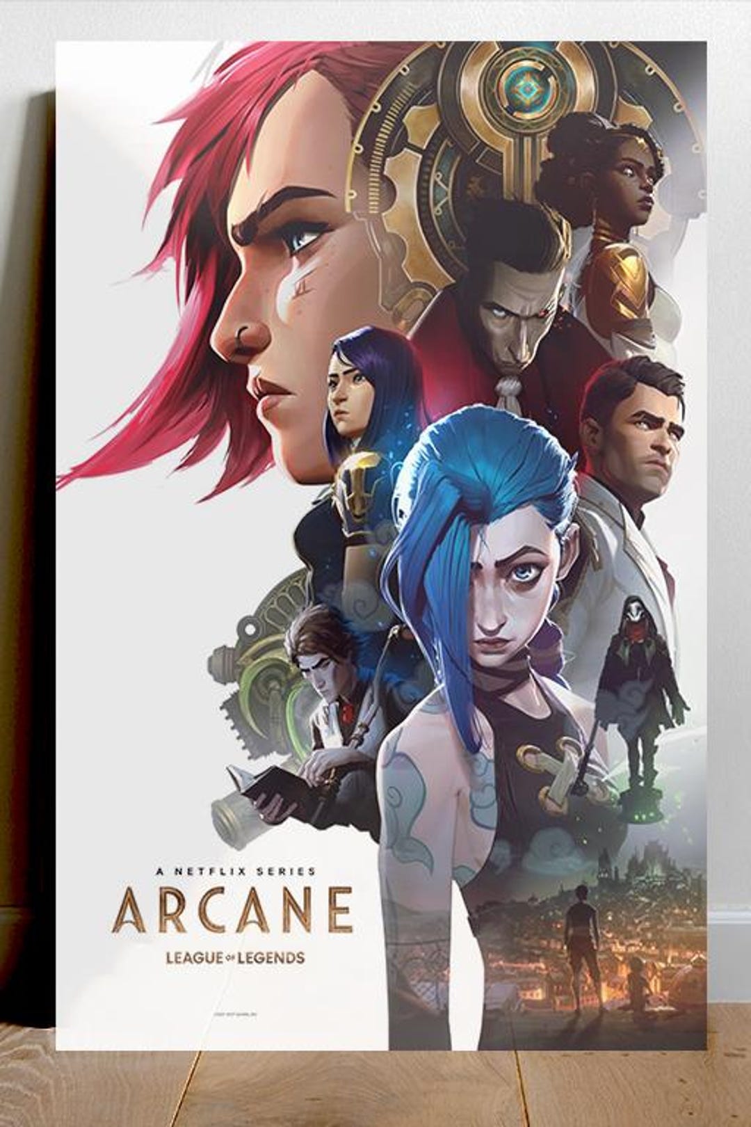 Arcane | Caitlyn Kiramman Gloss Poster for Fans of the TV Show ...