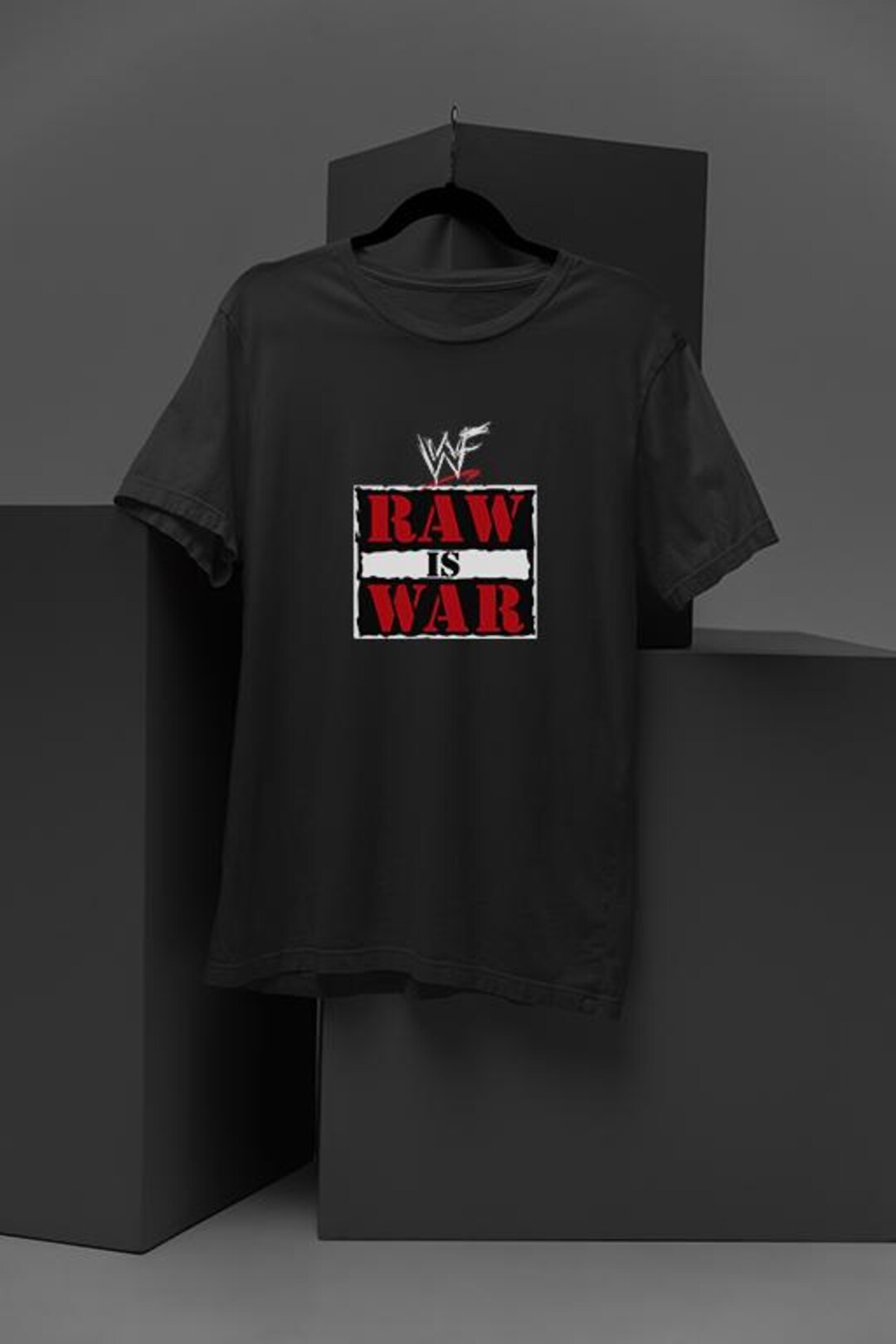 Raw is War WWE | Vintage Attitude Era | Retro Wrestling Tee | Limited ...