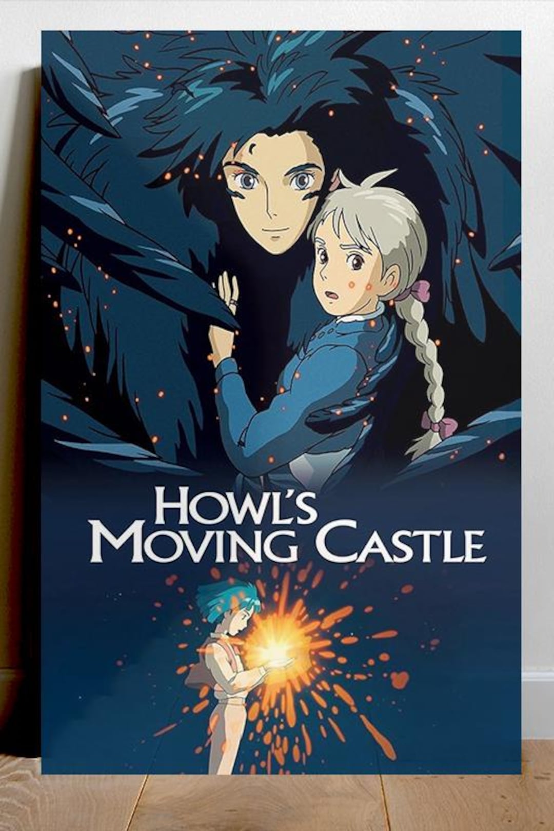 Howl's Moving Castle Digital Art Poster - Christian Bale Aspiring Star ...