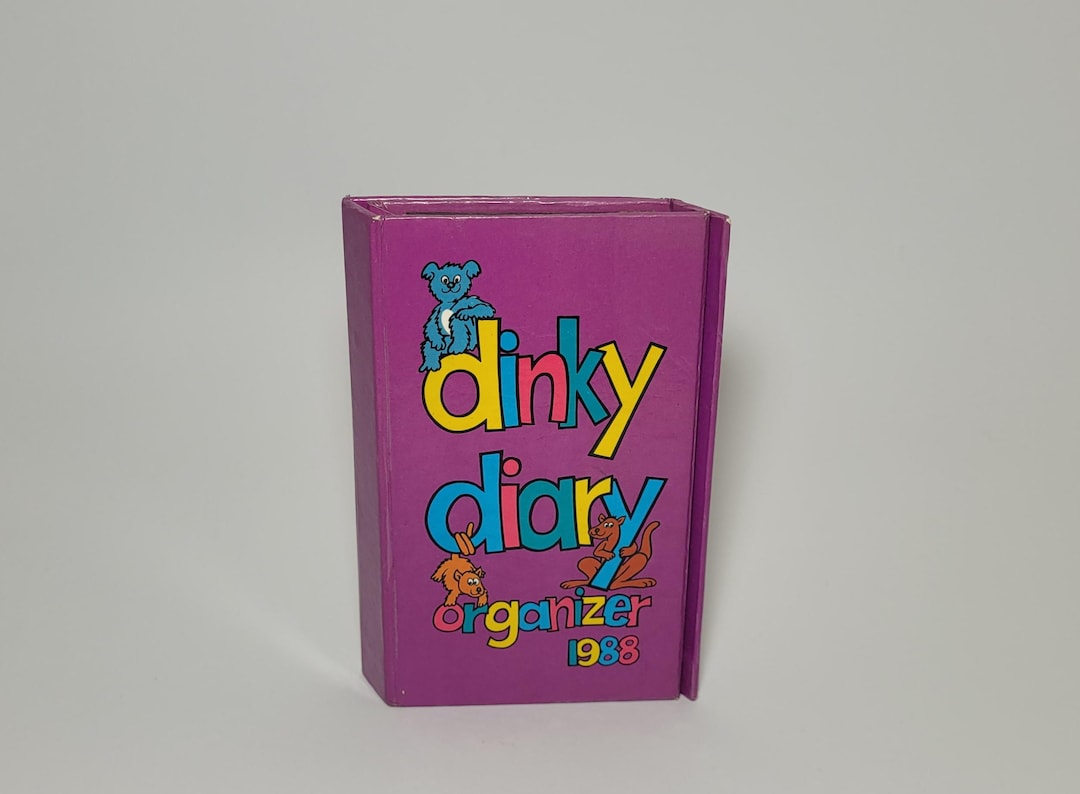 Vintage Dinky Diary Australian Pocket Organiser - Etsy