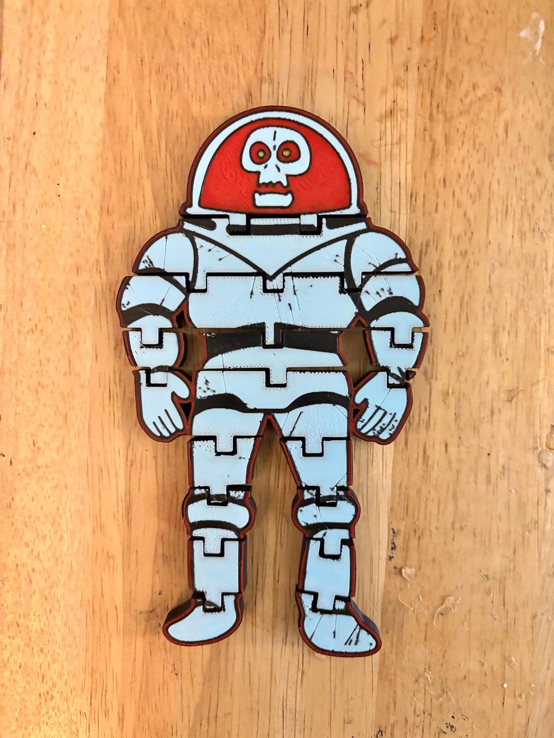 Scary Space Ghost Flexi Fidget - Etsy