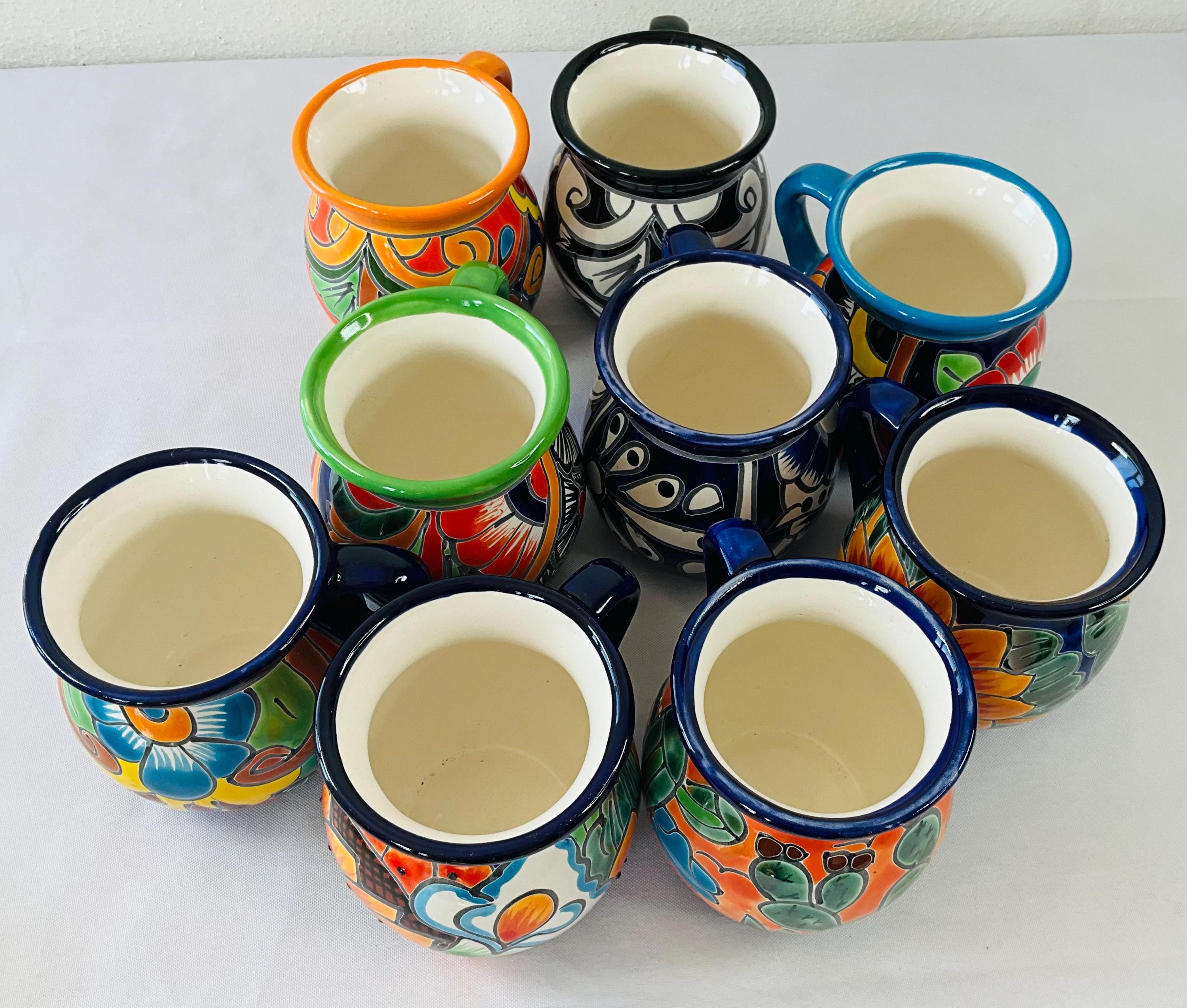 Talavera Cups for Coffee - Etsy