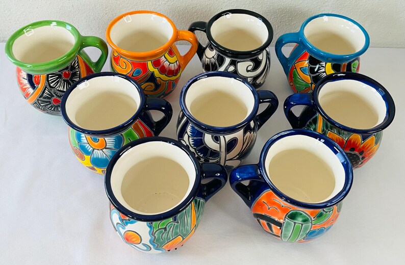 Talavera Cups for Coffee - Etsy