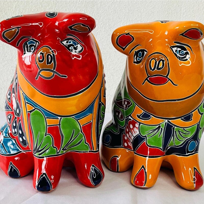 Talavera Pig - Etsy