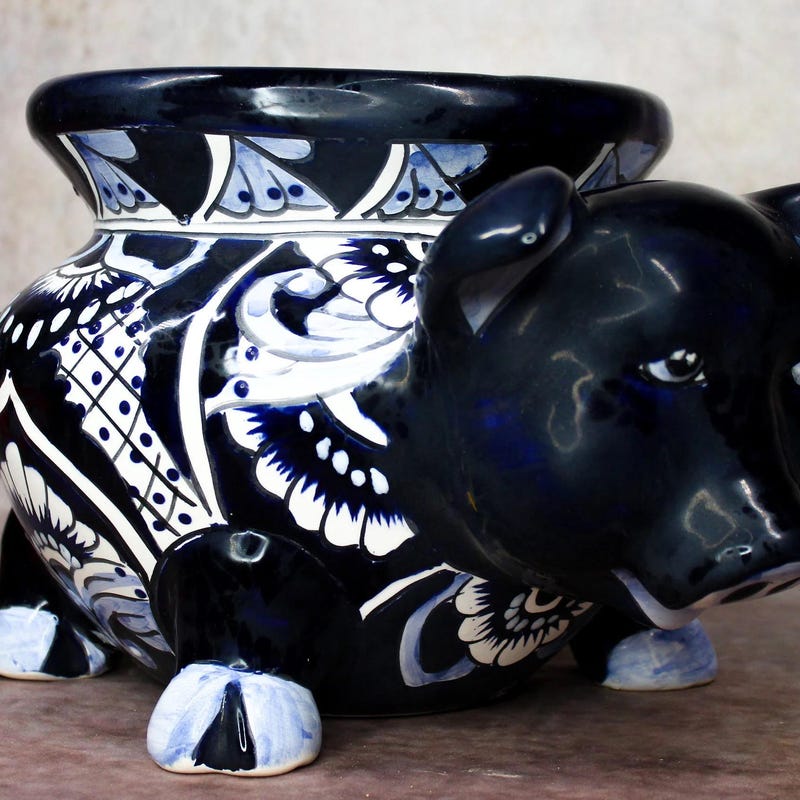 Talavera Pig - Etsy