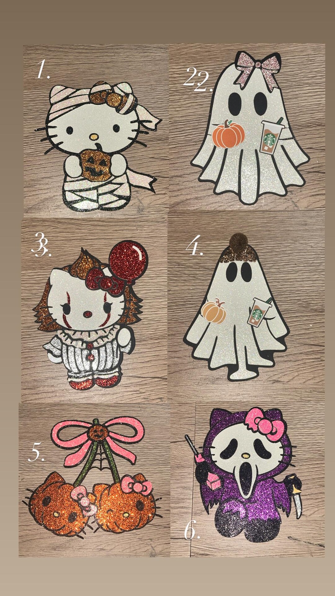 Custom Glitter Fall Bouquet Toppers - Etsy
