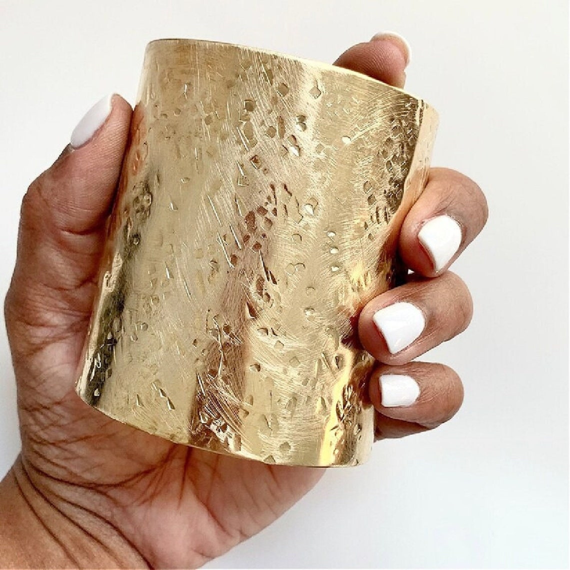 Extra Wide Tall Brass Cuff Bracelet Modern Cuff Wide Cuff - Etsy