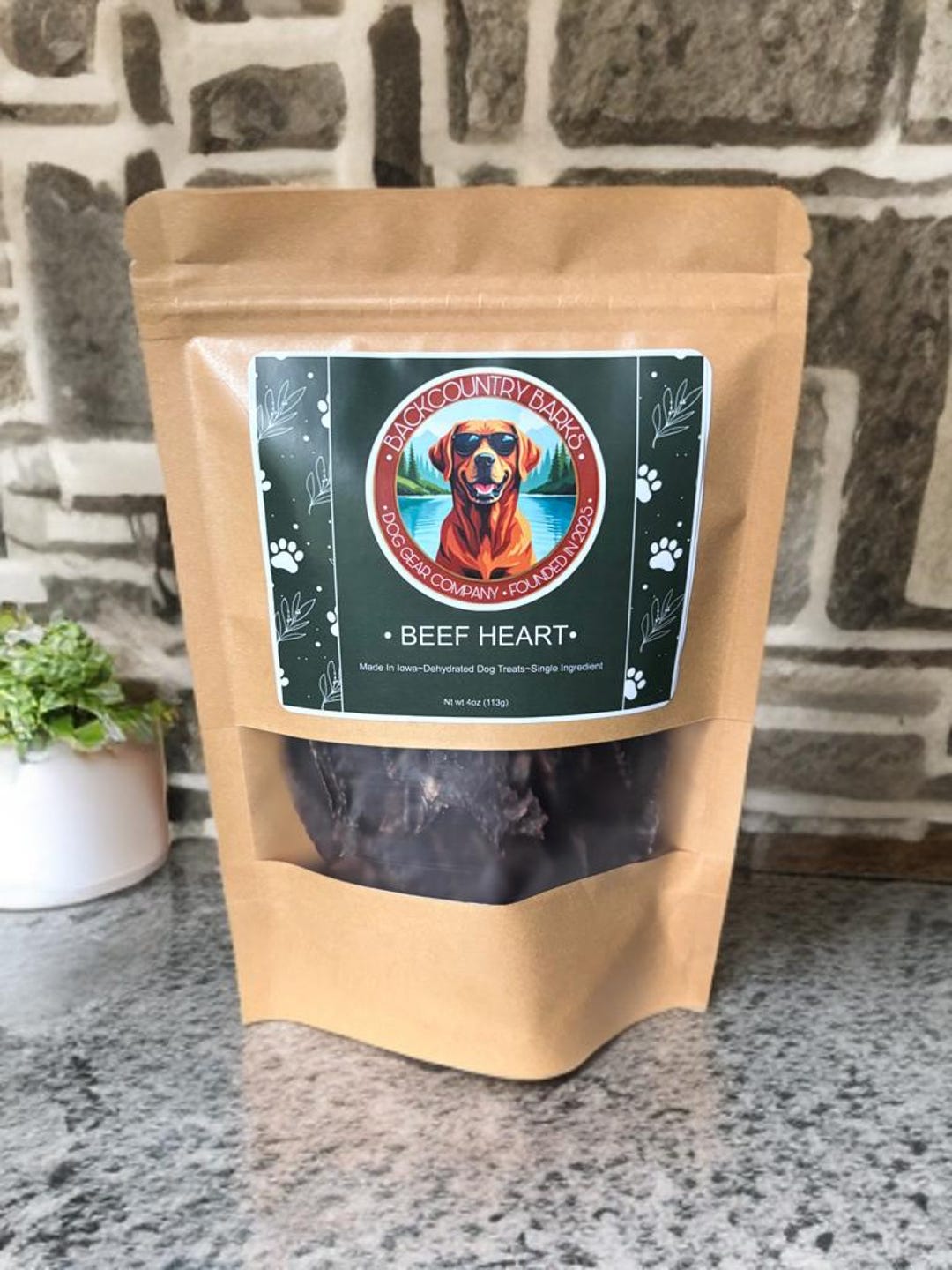 Gently Dehydrated Beef Heart Dog Treats - Etsy