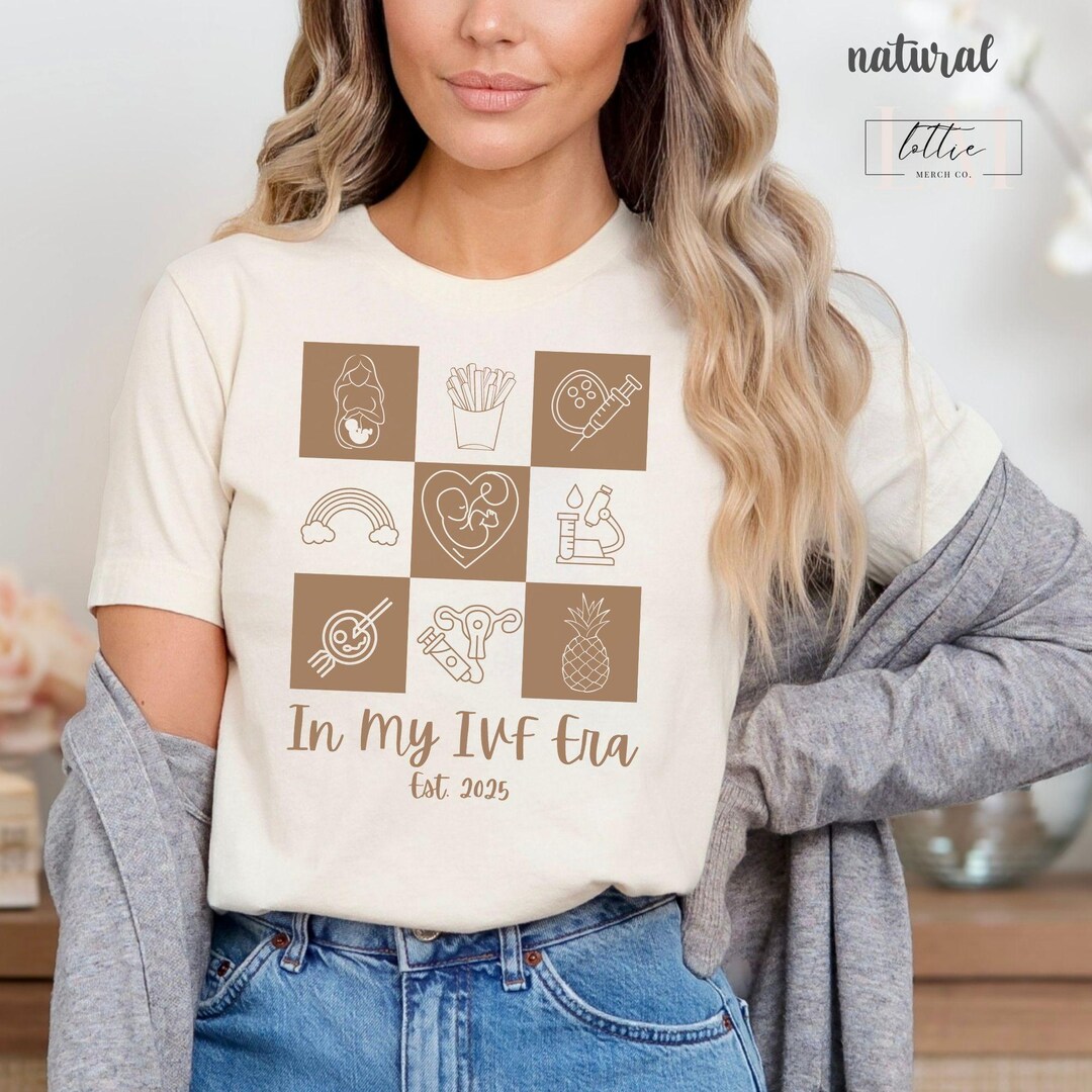IVF Gifts, IVF Shirt, Transfer Day T-shirt, Ivf Mom Gift, in My IVF Mom ...