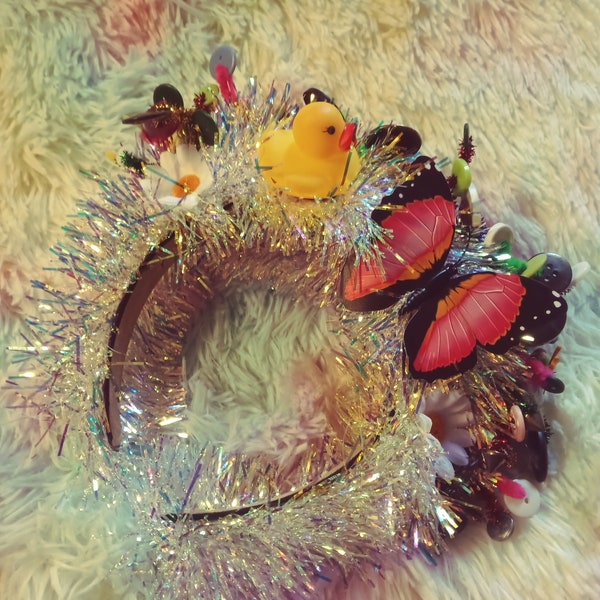 Crazy Hair Headband - Etsy