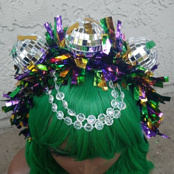 Mardi Gras Headband - Etsy