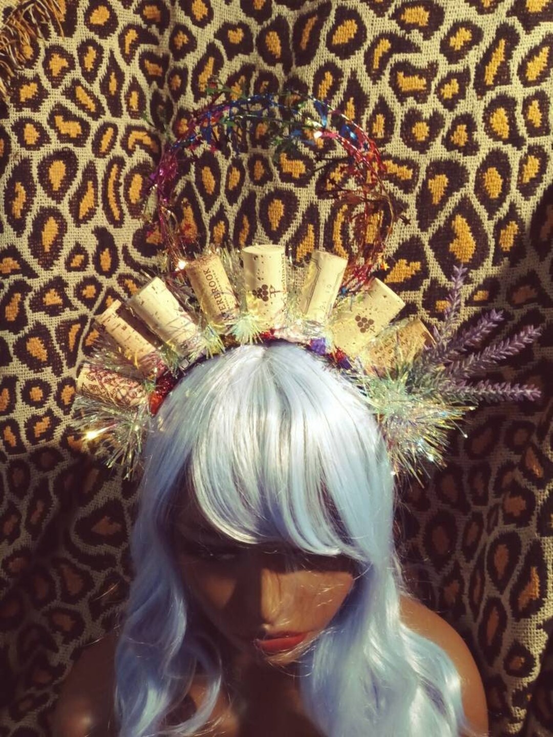 Wine Cork Crown Headband, Wine O'clock, Party, Girls Trip, Winery Crawl ...