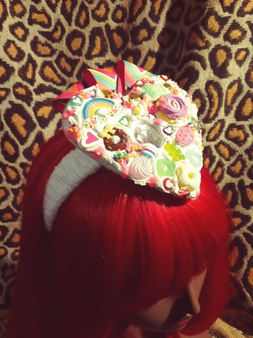 Heart Shaped Cookie Headband, Sweets, Dessert, Candy, Frosting ...