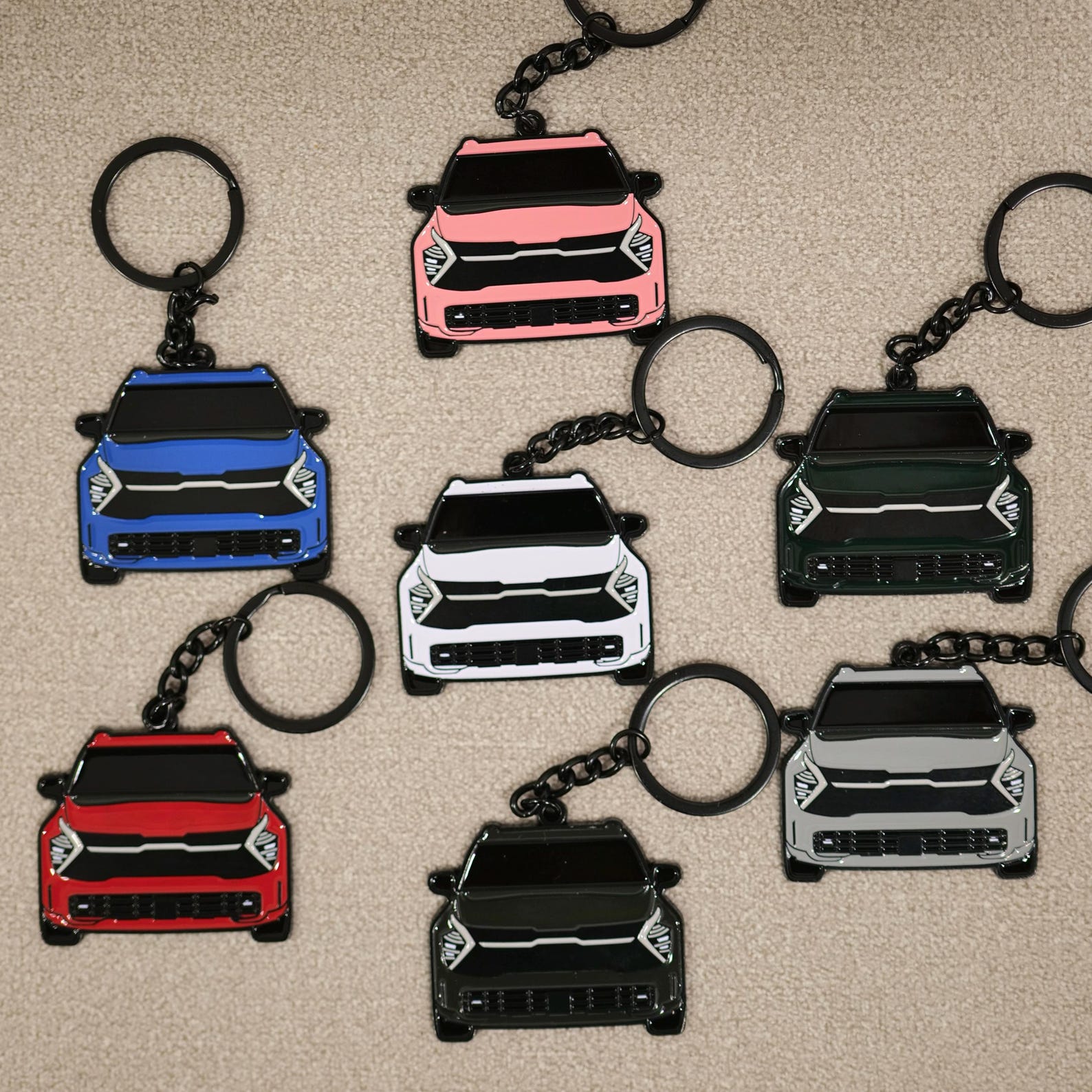 Kia Sportage Keychain | Molded Metal Car Keyring - Etsy