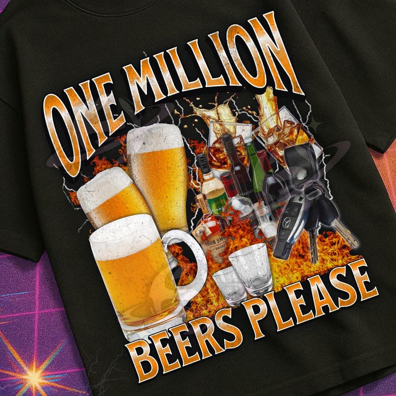 One Beer Please, - Etsy