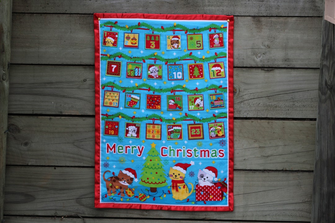 Advent Calendar Christmas Cats, Christmas Gift, Holiday Decor ...