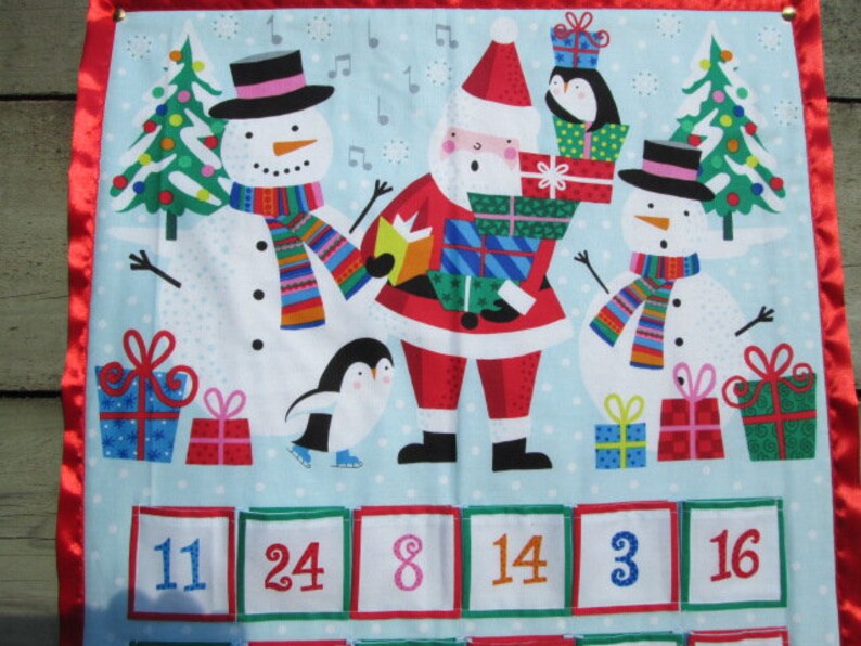 Advent Calendar for Kids, Personalized Option, Wall Hanging - Etsy