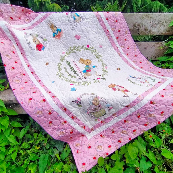 Baby Girl Quilt - Etsy