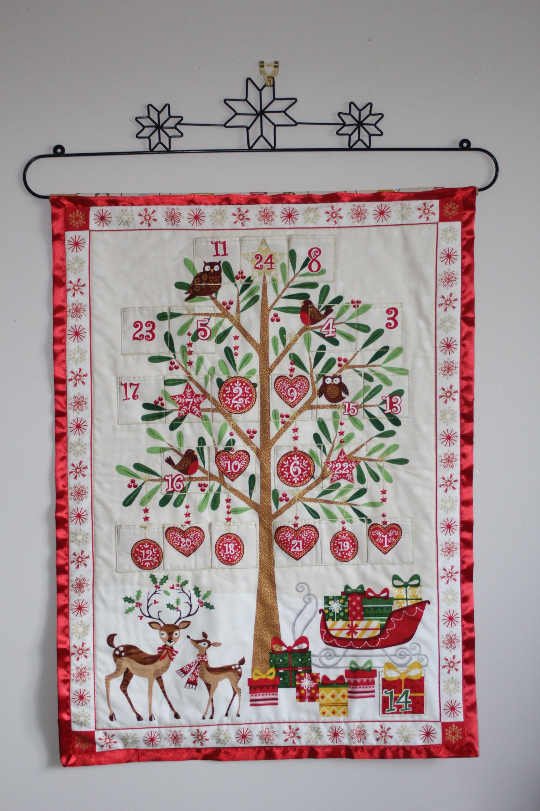 Christmas Tree Advent Calendar Personalized Option | Etsy