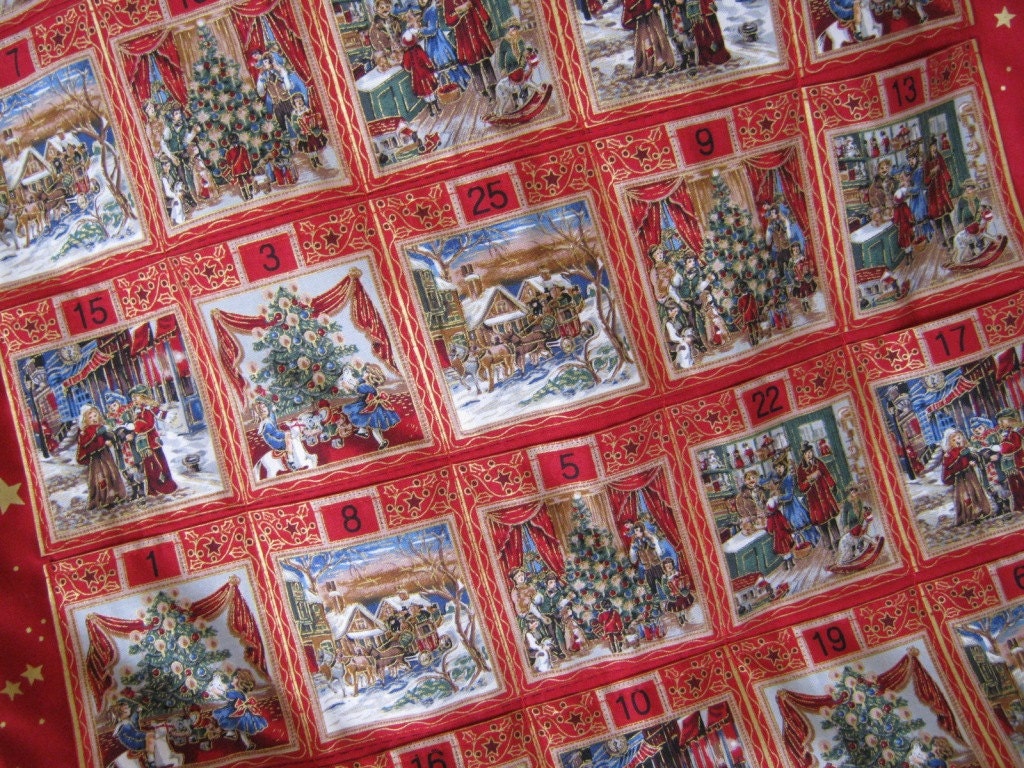Advent Calendar A Christmas Story, Holiday Decor, Christmas Decoration ...