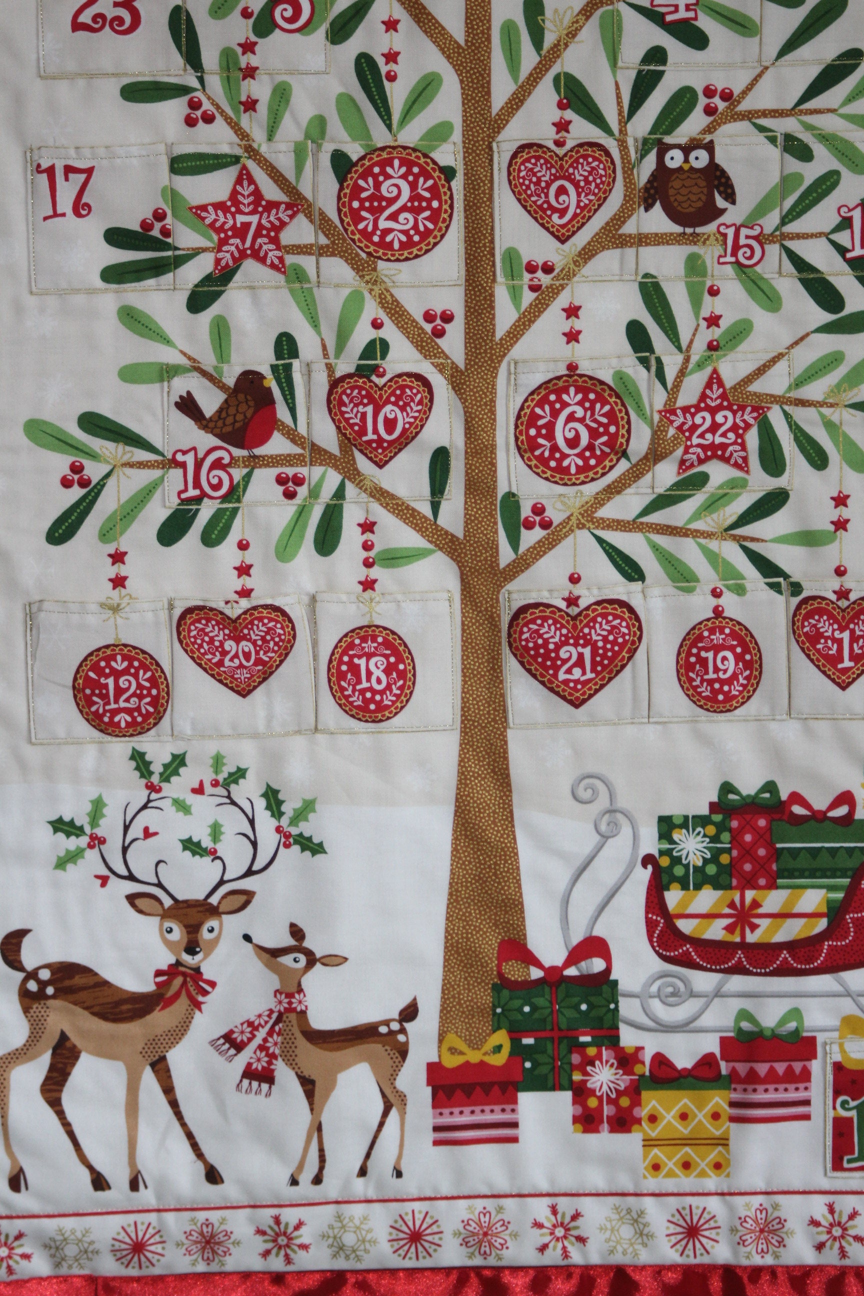 Christmas Tree Advent Calendar Personalized Option | Etsy