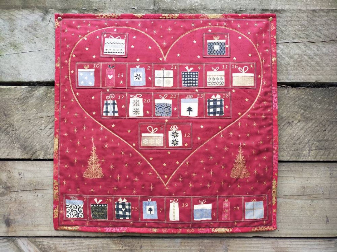 Advent Calendar Heart of Christmas by Stof, Christmas Decoration ...