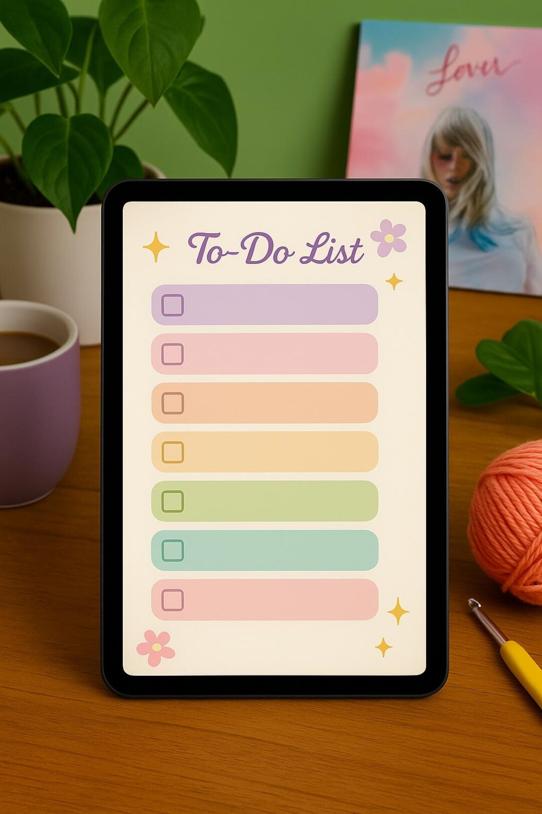 Pastel To-do List Printable: Whimsical Daily Planner (PDF) - Etsy