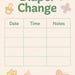 Printable Diaper Log | Baby Daily Tracker | Newborn Feeding & Diaper ...