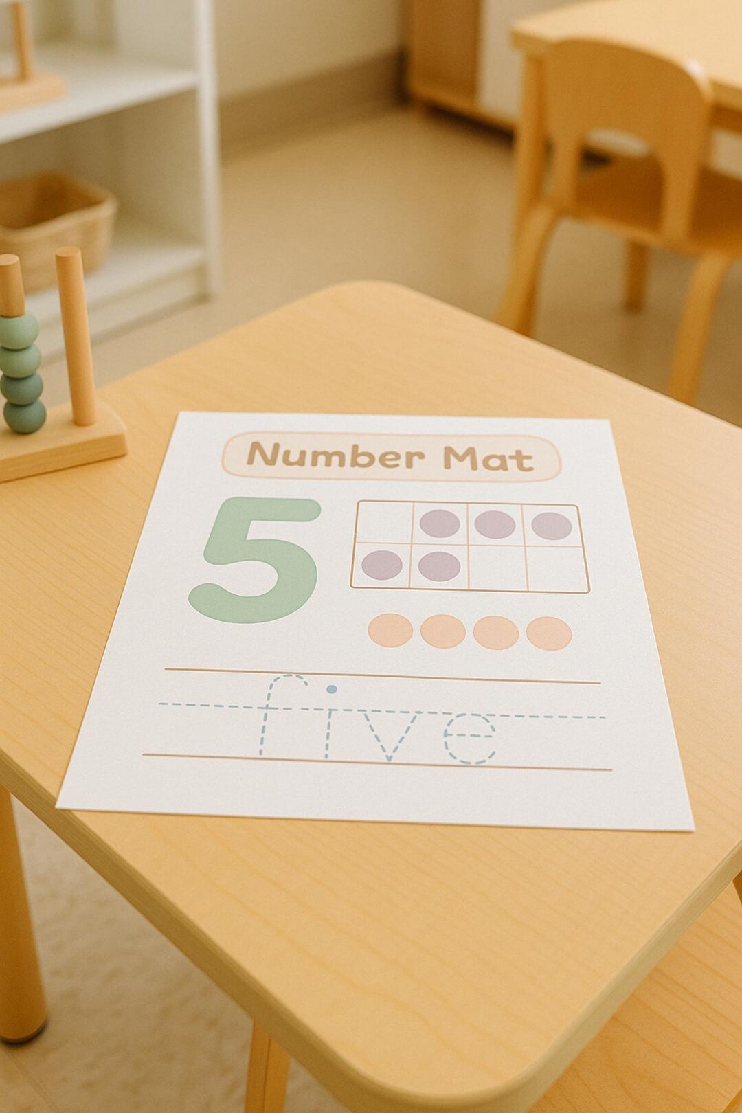 Printable Number Mat for Kids | Counting and Number Recognition ...