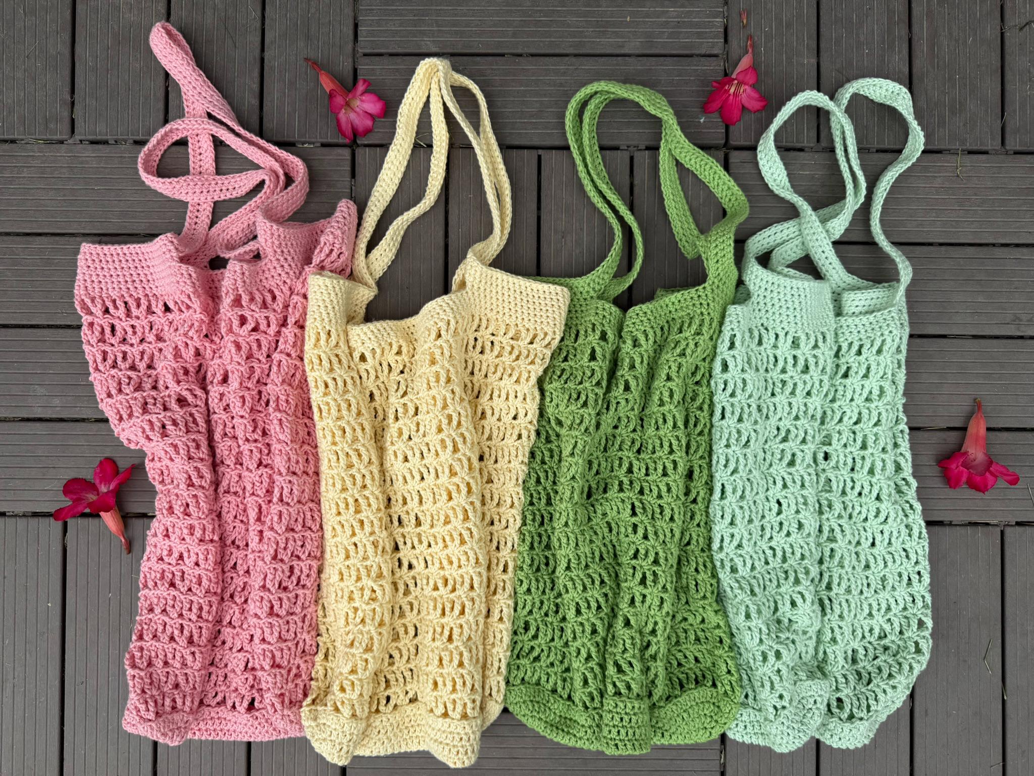 CROCHET PATTERN Spring Market Bag Tote Bag Pattern Farmers Bag Pattern ...