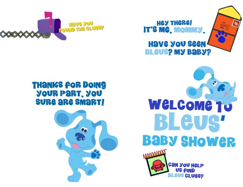 Blue’s Clues | Pre-made Booklets - Etsy