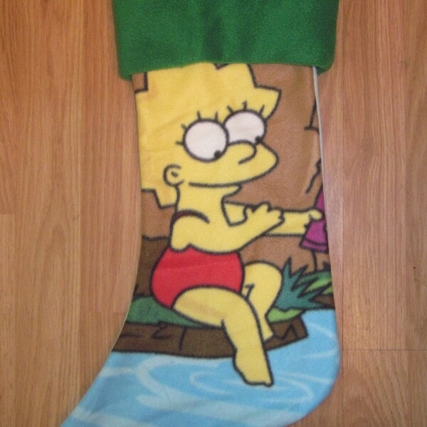 Simpsons Stocking - Etsy