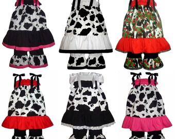 Sleeveless Summer Dress Cow Farm Animal Boutique 12/18M 24M/2T | Etsy