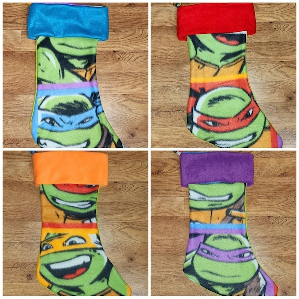 Ninja Turtles Stockings - Etsy
