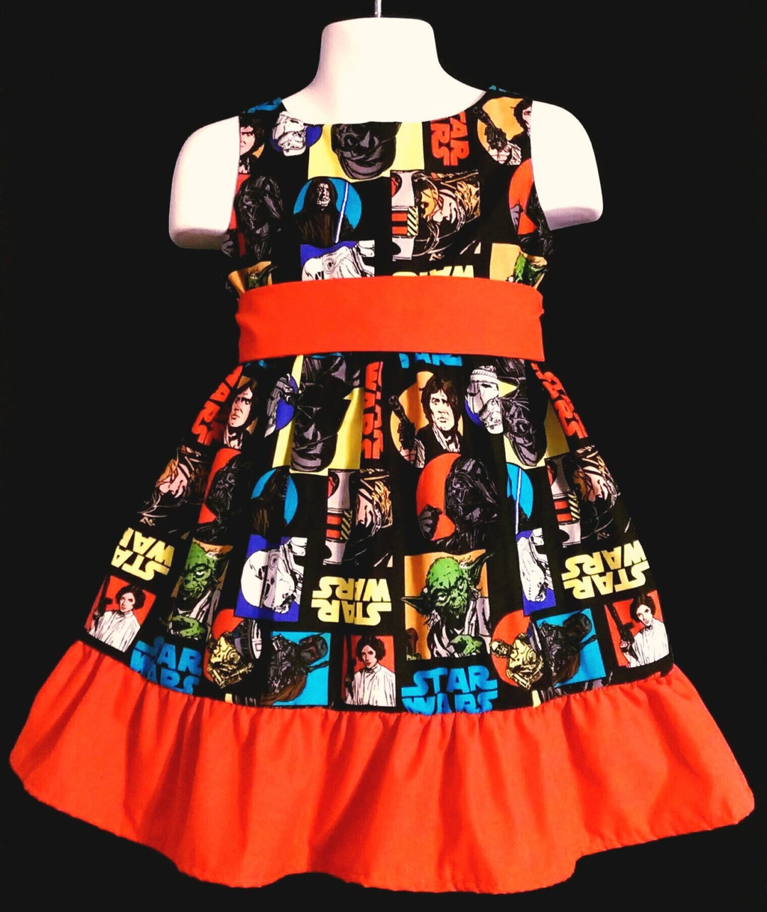 Sleeveless Summer Star Wars Rebel Boutique 12/18M 24M/2T 3T/4T 5/6 ...