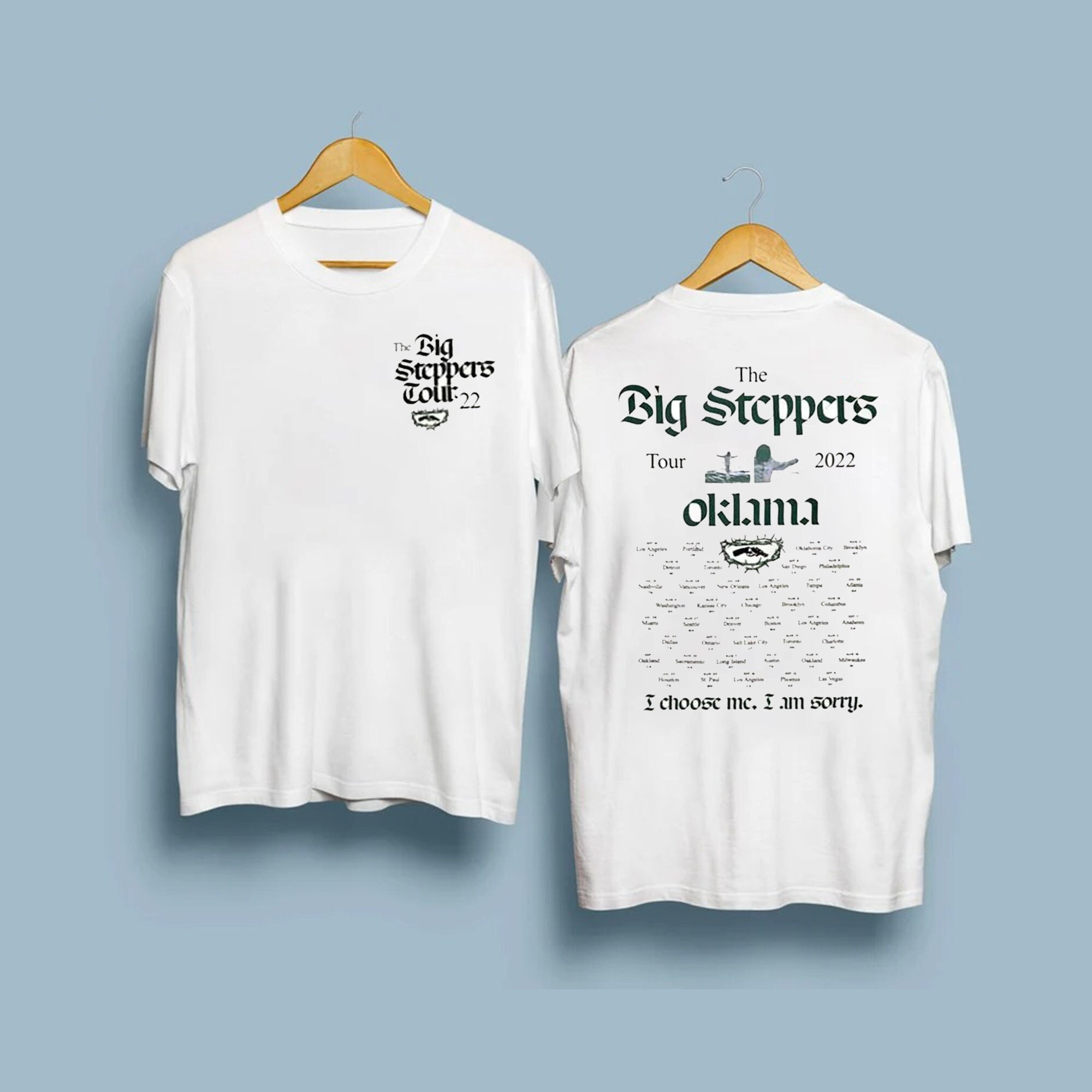 The Big Steppers Tour Okalama 2022 Shirt, Mr Morale & Big Stepper Shirt ...